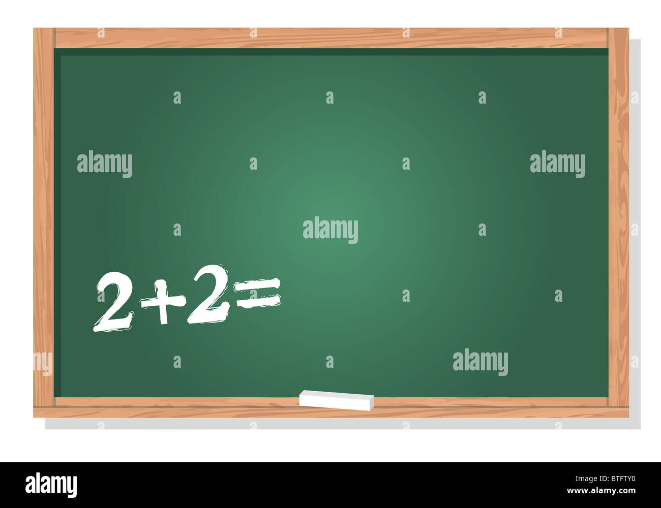 School board with formula, element for design, vector illustration ...