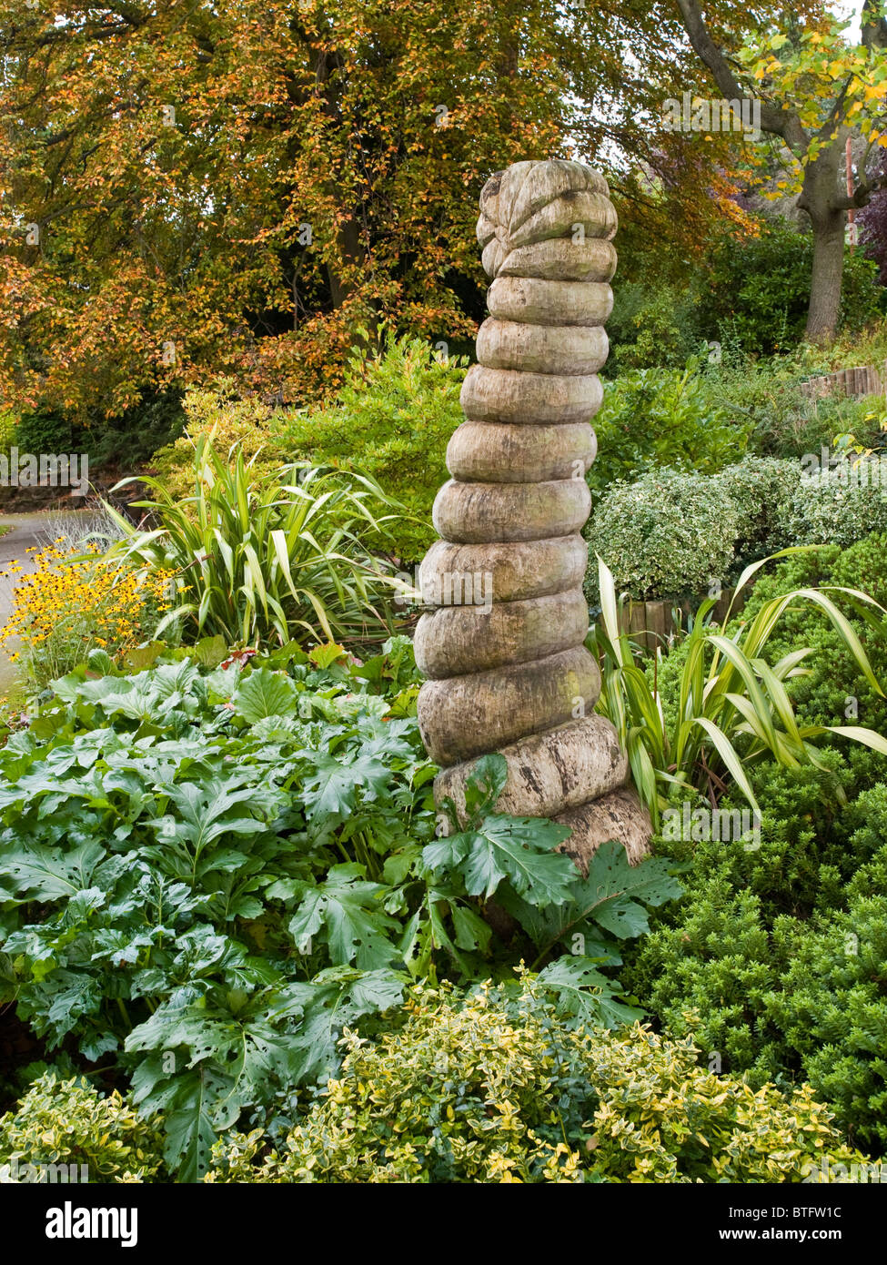 The Gardens at Woodthorpe Park, Nottingham England UK Stock Photo - Alamy