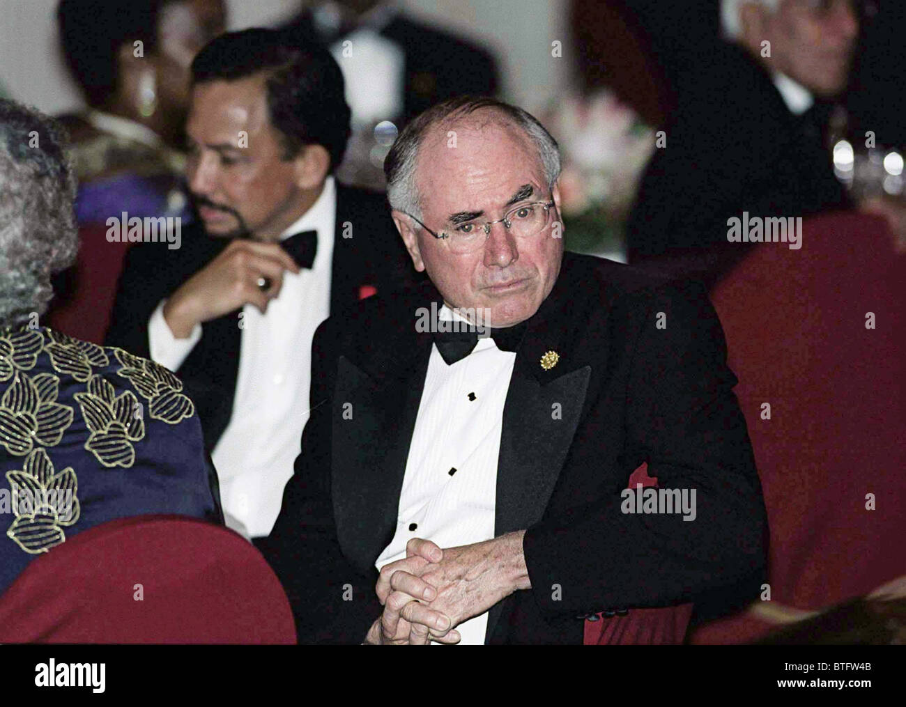 JOHN HOWARD , AUSTRALIAN PRIME MINISTER, ATTENDS BANQUET IN DURBAN ...