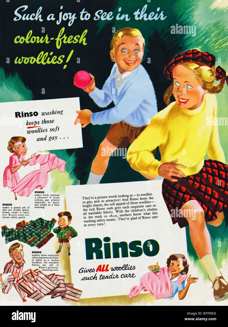 Washing powder advertisement hi-res stock photography and images - Alamy