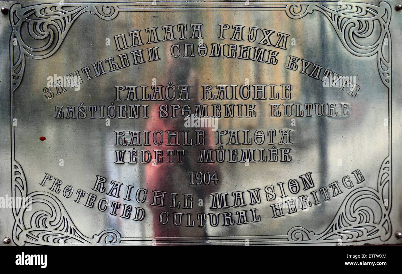 Serbia, Vojvodina, Subotica, Raichle Mansion, Modern Art Gallery Stock ...