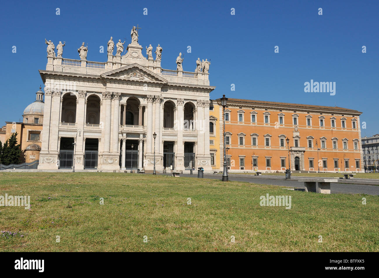 Rome. Italy. Basilica di San Giovanni in Laterano Stock Photo - Alamy