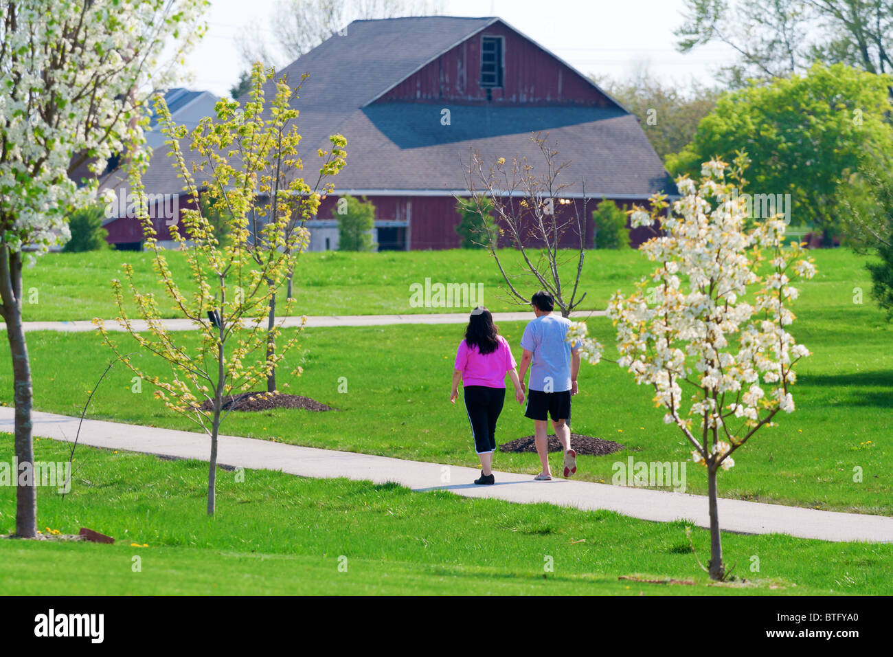 Light trail walk hi-res stock photography and images - Alamy