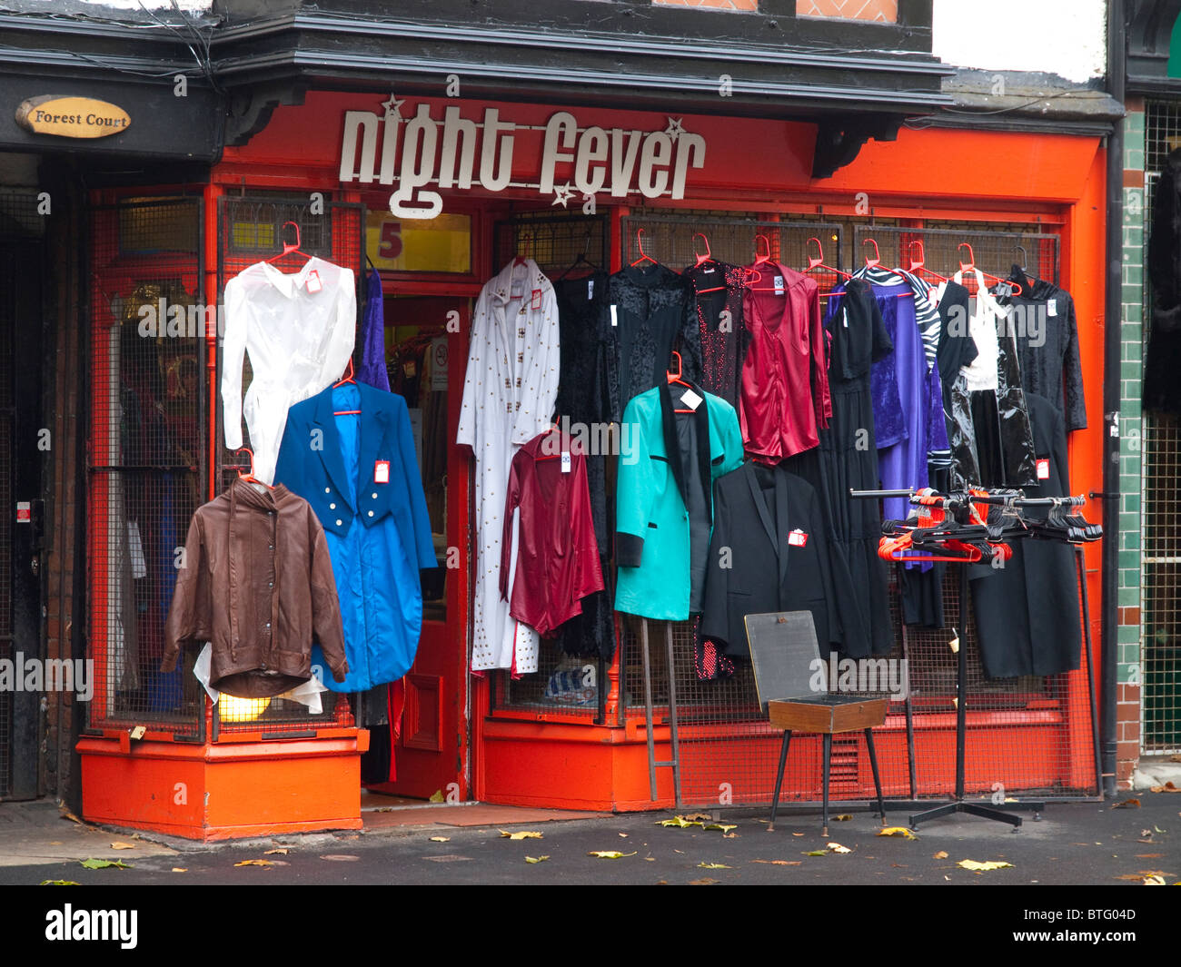 Nigh Fever, on Forest Road East in Nottingham, England UK Stock Photo ...