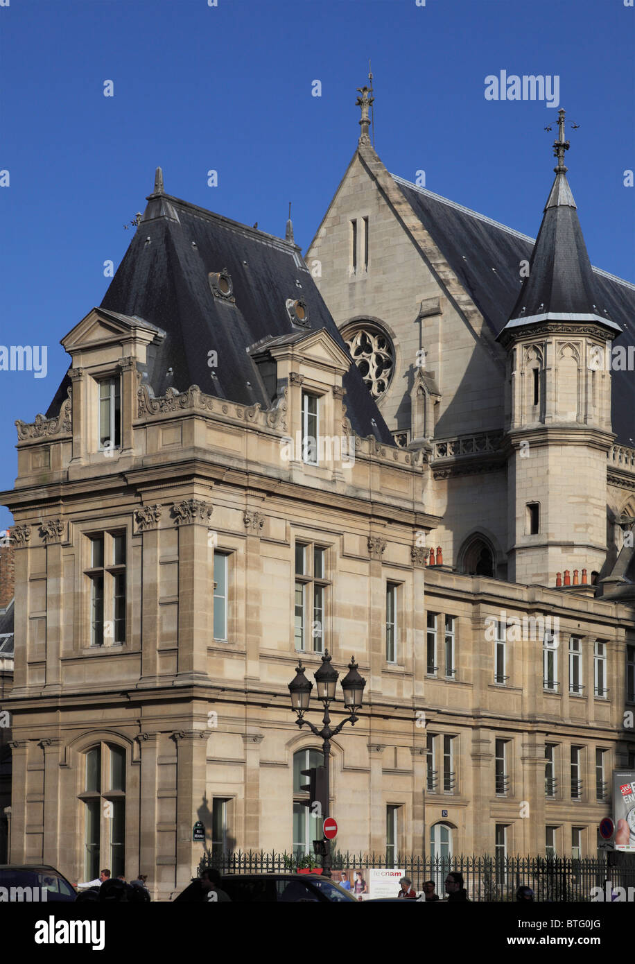 France, Paris, Conservatoire National des Arts et Métiers Stock Photo ...