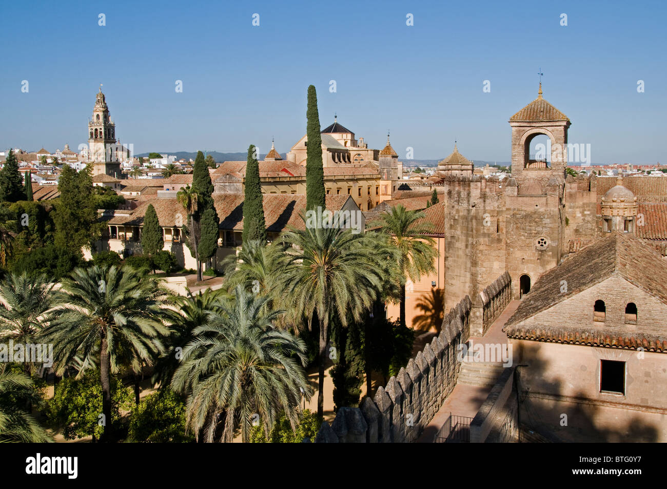 Mezquita Moorish Mosque Cathedral Catholic Cordoba Spain Spanish Stock ...
