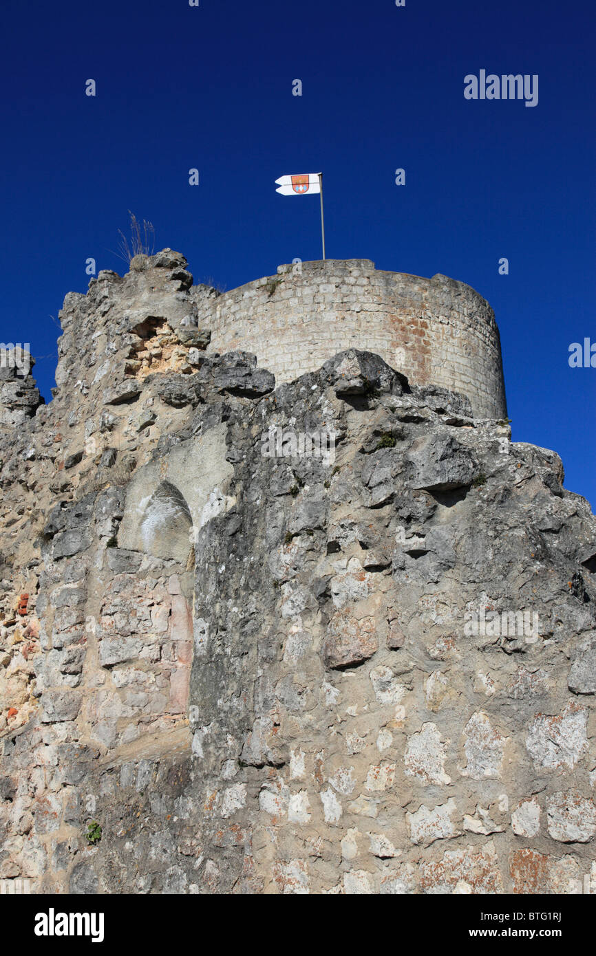 castle at the village Kallmuenz Upper Palatinate Bavaria Germany. Photo ...