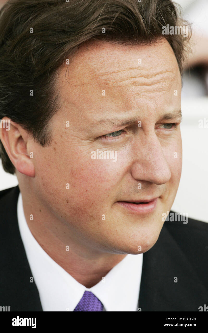 David cameron portrait hi-res stock photography and images - Alamy