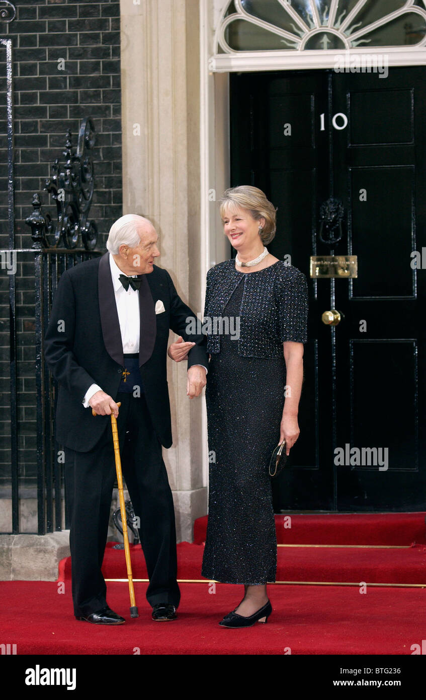 Former Prime Minister James Callaghan at Number 10 Downing Street and ...