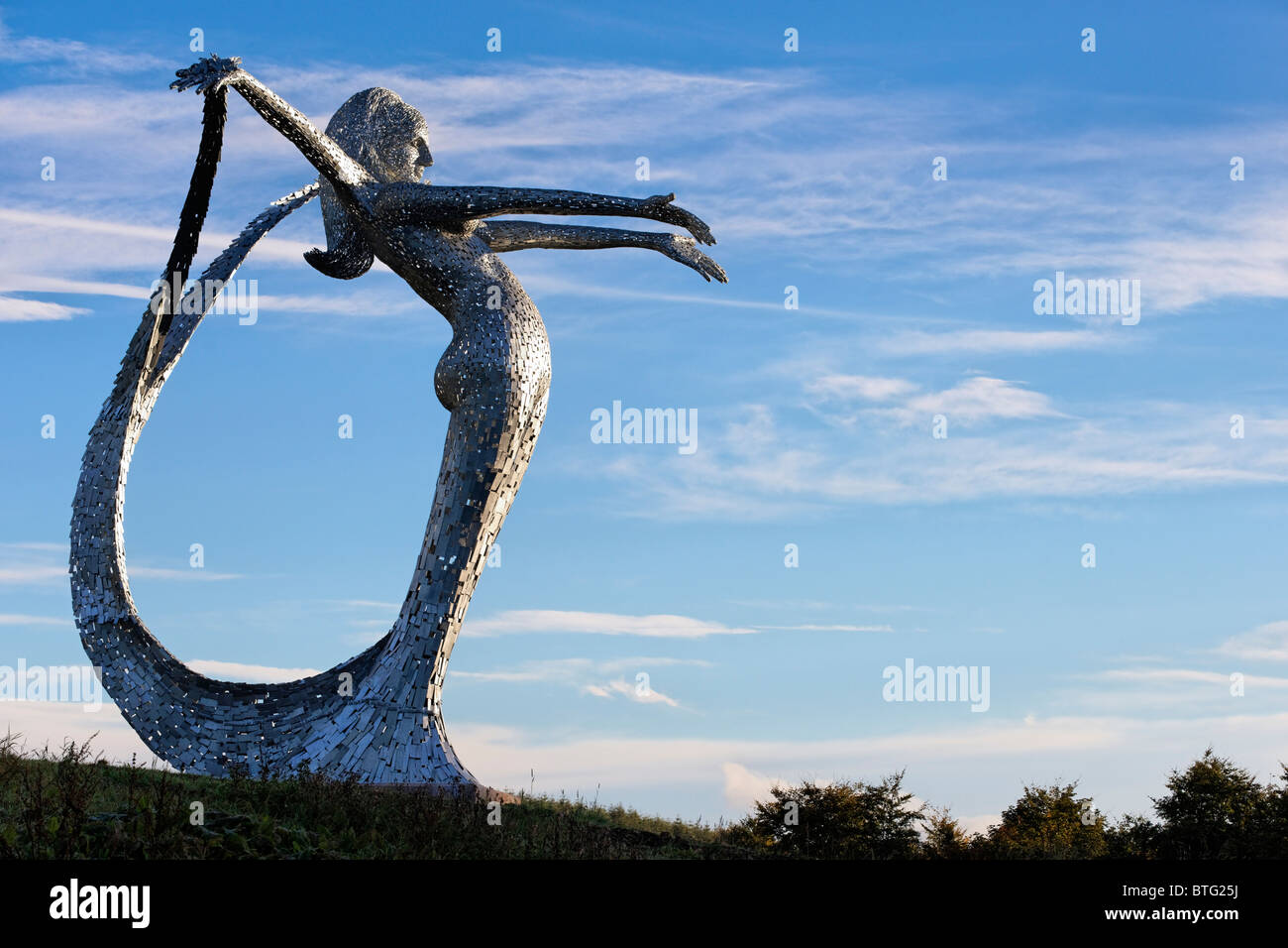 Arria sculpture at cumbernauld hi-res stock photography and images - Alamy