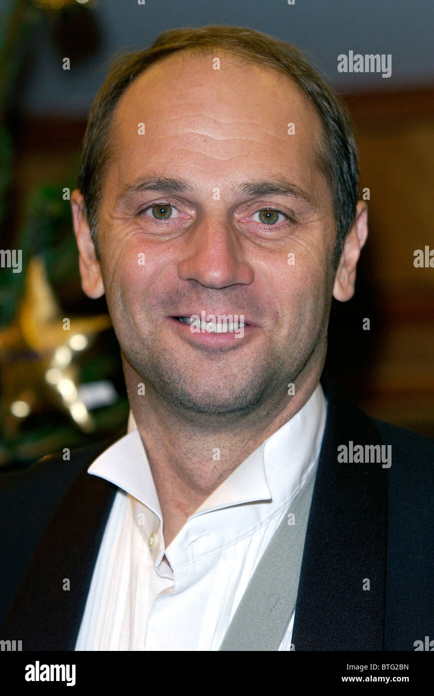 Sir Steven Redgrave, Olympic gold-medal rower (oarsman), at fundraising ...