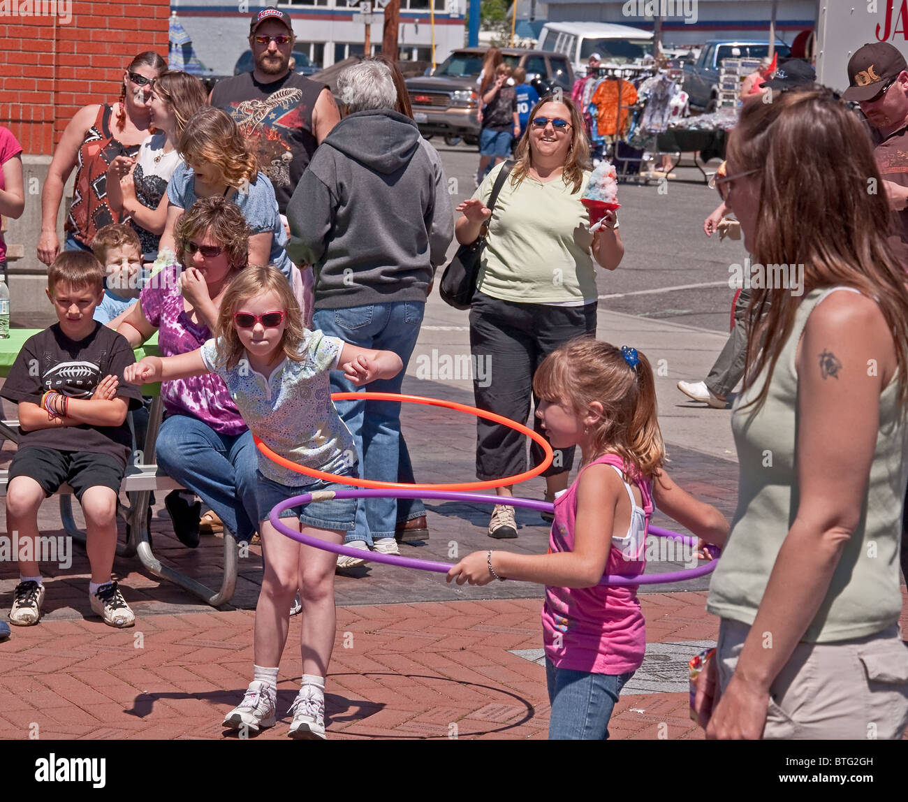 Bozo Show Hula Hoop Contest