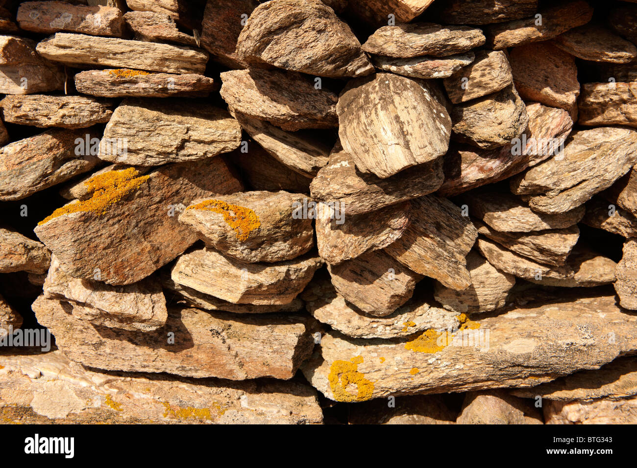 full frame image of natural stone for textured background Stock Photo ...