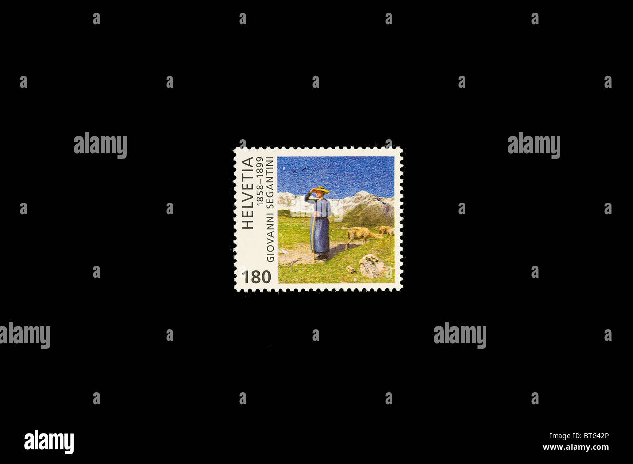 Giovanni segantini portrait hi-res stock photography and images - Alamy