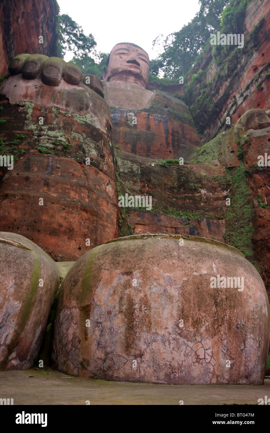 Leshan Giant Buddha, China Stock Photo - Alamy