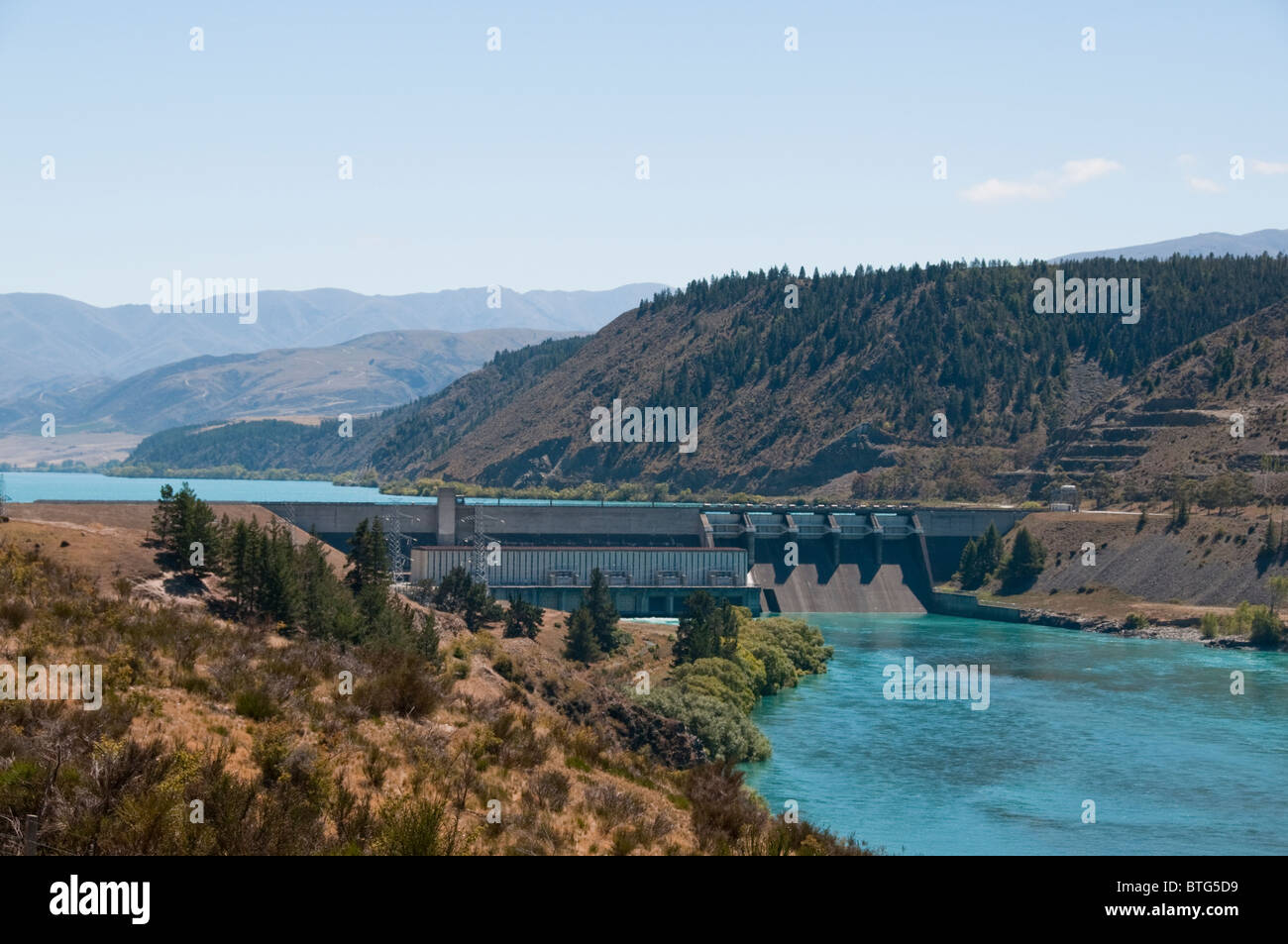 Waitaki Dam,Waitaki River,Hydro Electric Power,Catlins,South Island,New ...