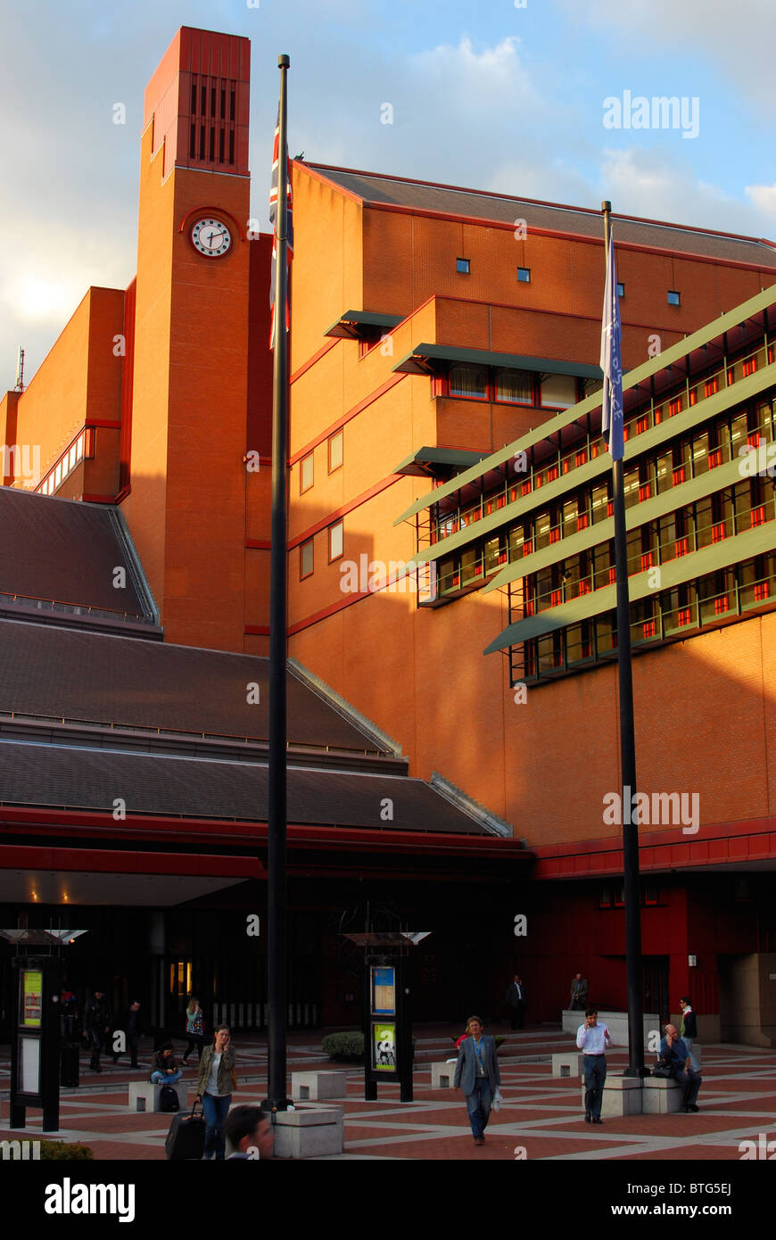 The British Library Stock Photo - Alamy