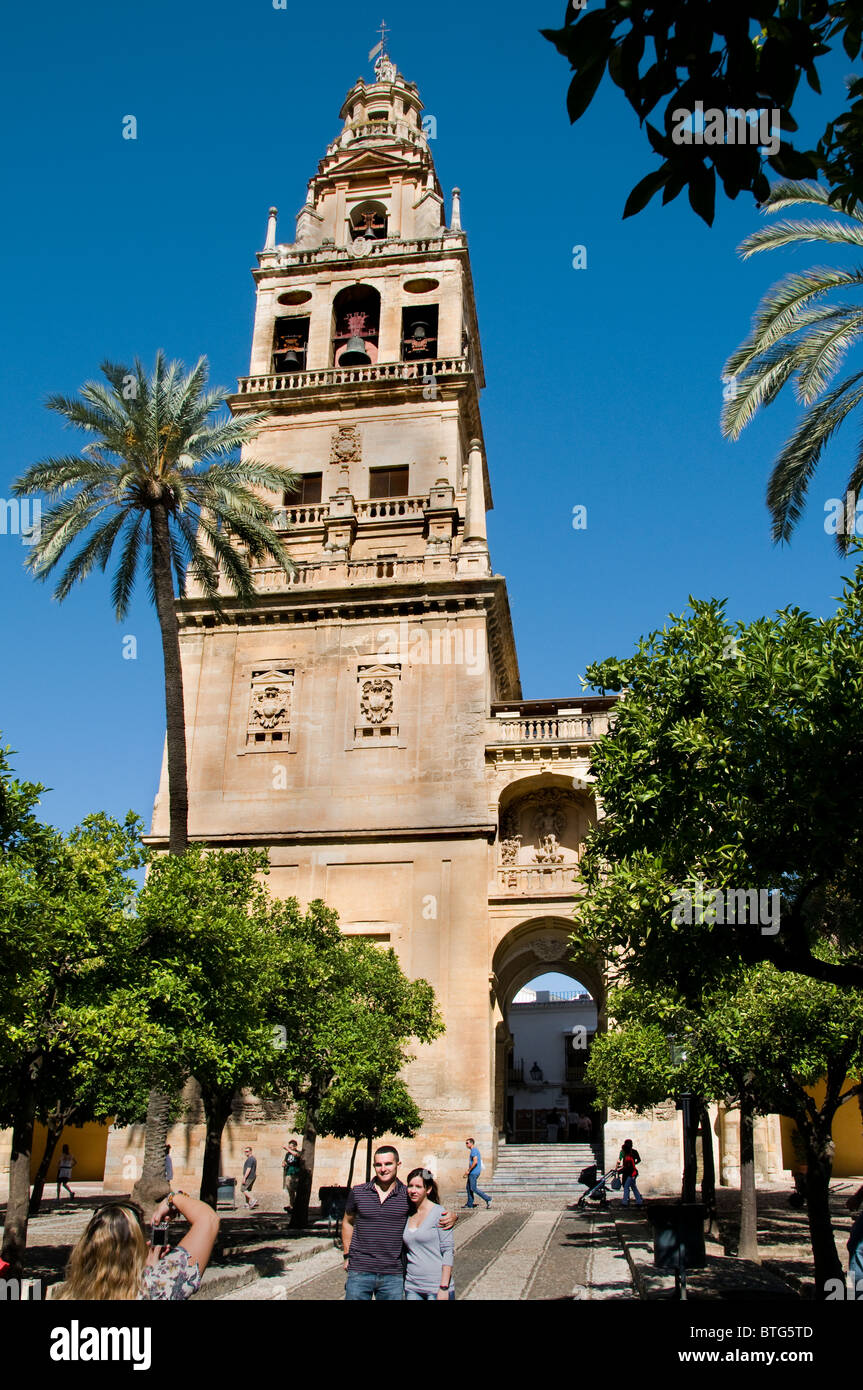Mezquita Moorish Mosque Cathedral Catholic Cordoba Spain Spanish Stock ...