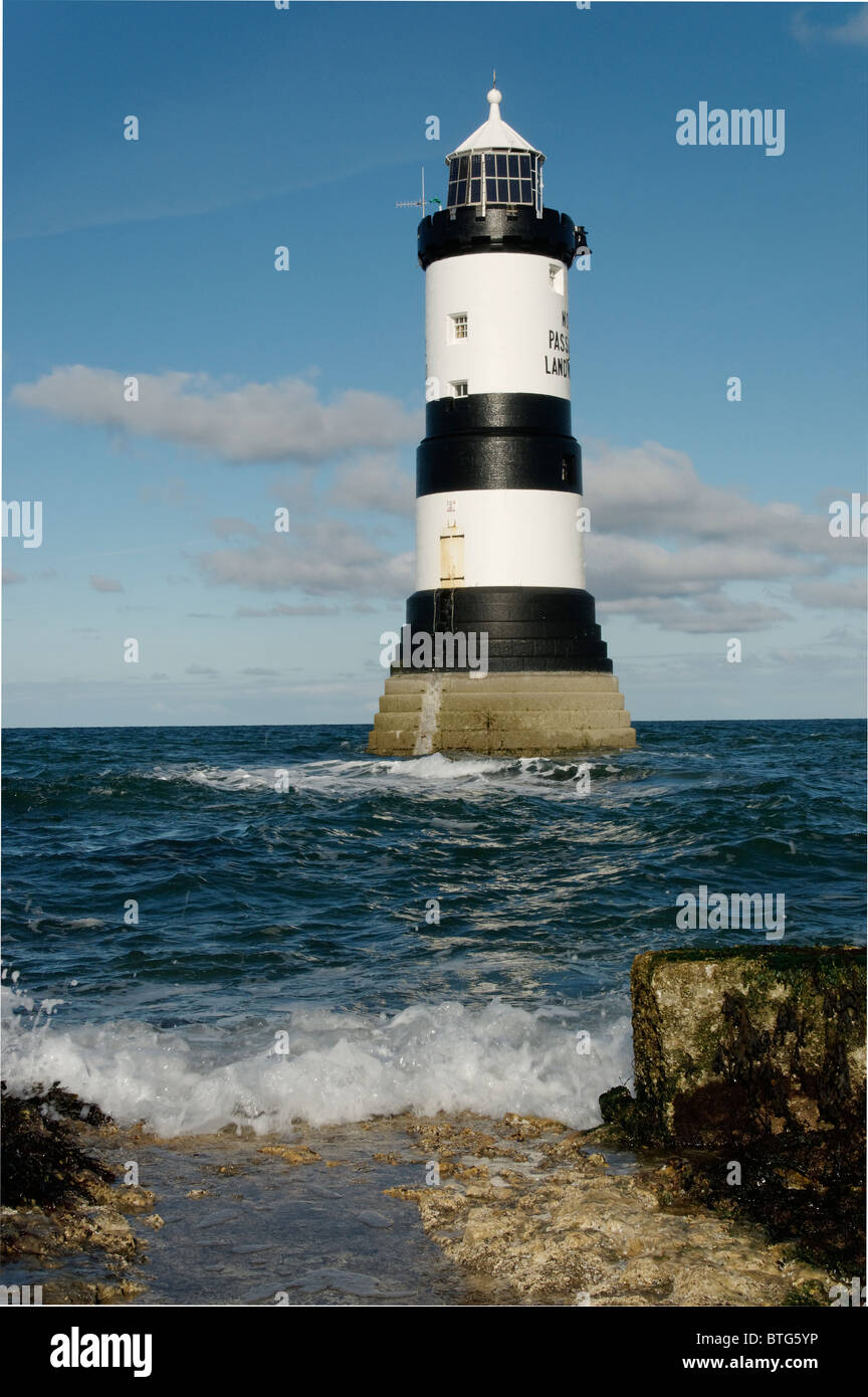Penmon Point lighthouse Stock Photo - Alamy
