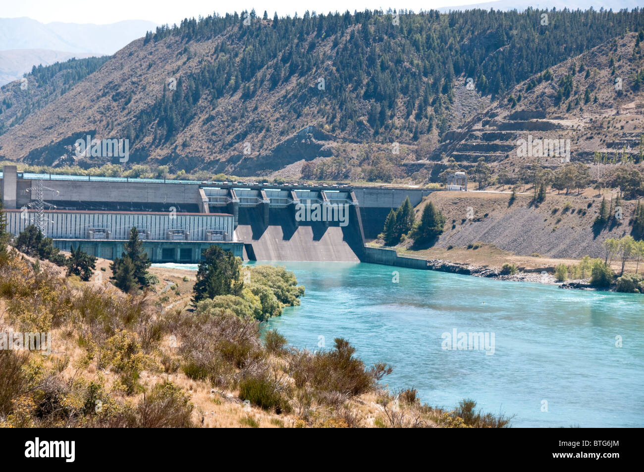 Waitaki Dam,Waitaki River,Hydro Electric Power,Catlins,South Island,New ...