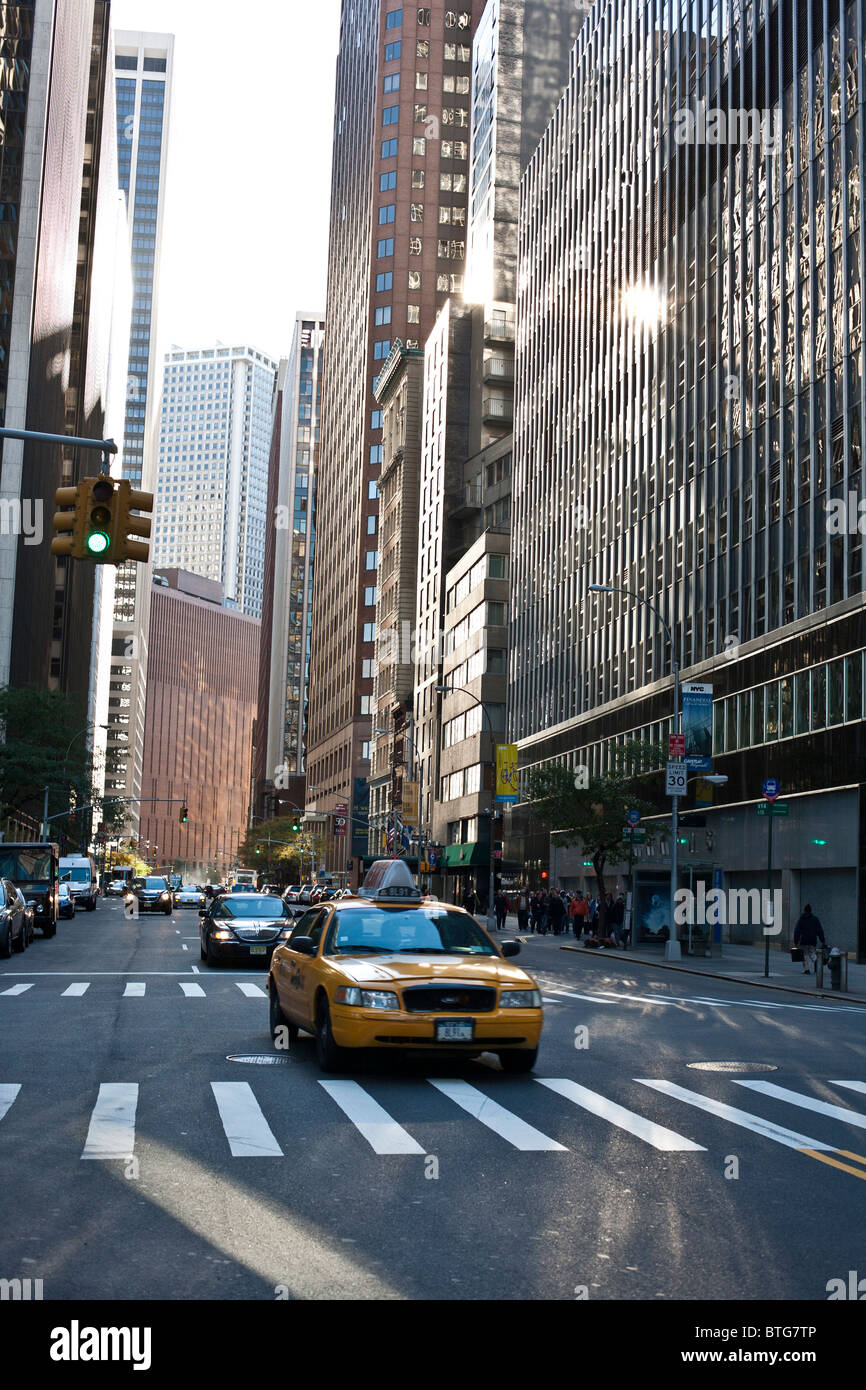Empty street in New York Stock Photo - Alamy