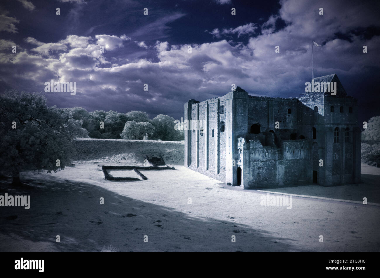 castle rising norfolk england Stock Photo - Alamy