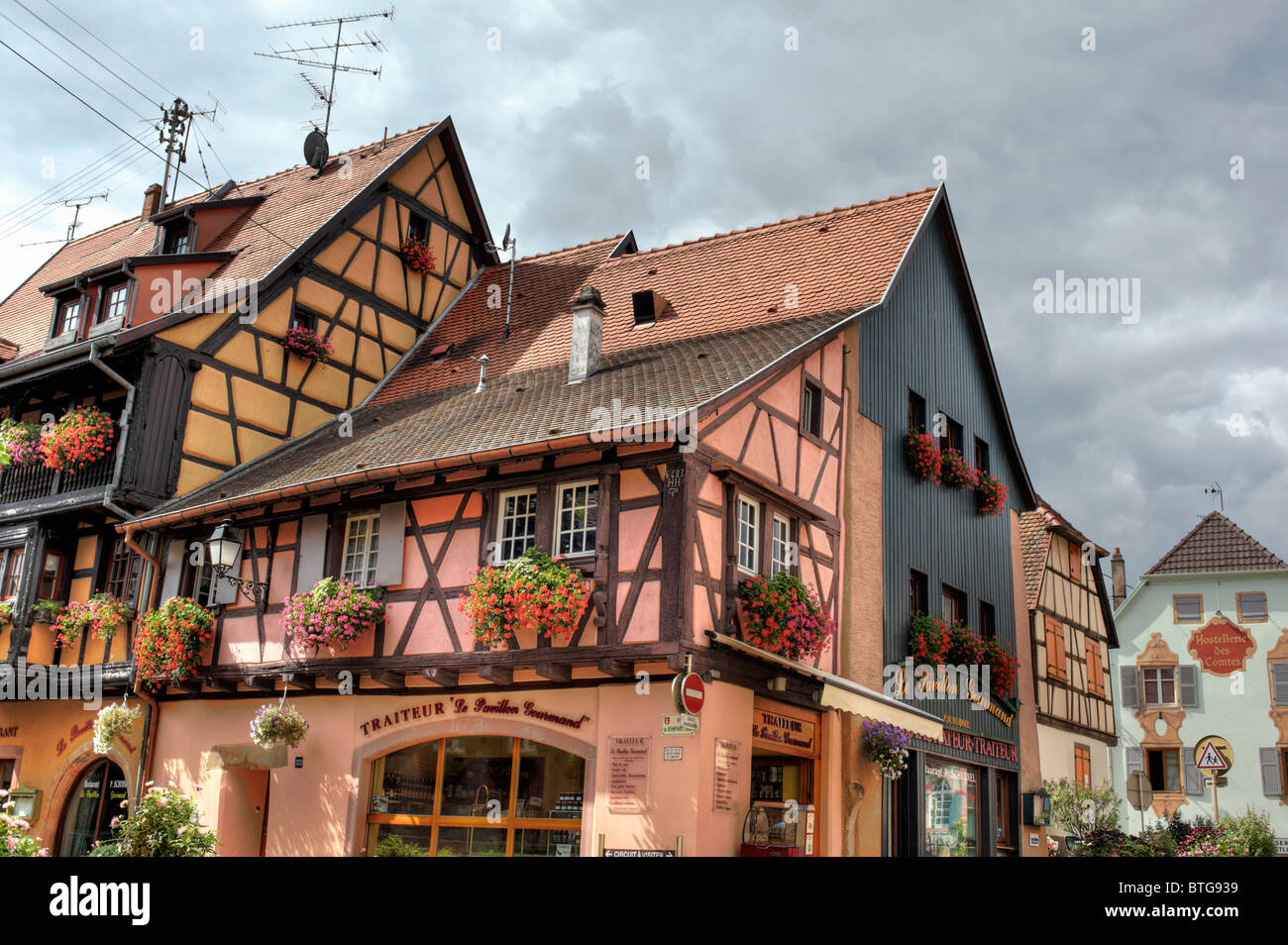 Eguisheim, Haut-Rhin department, Alsace, France Stock Photo - Alamy
