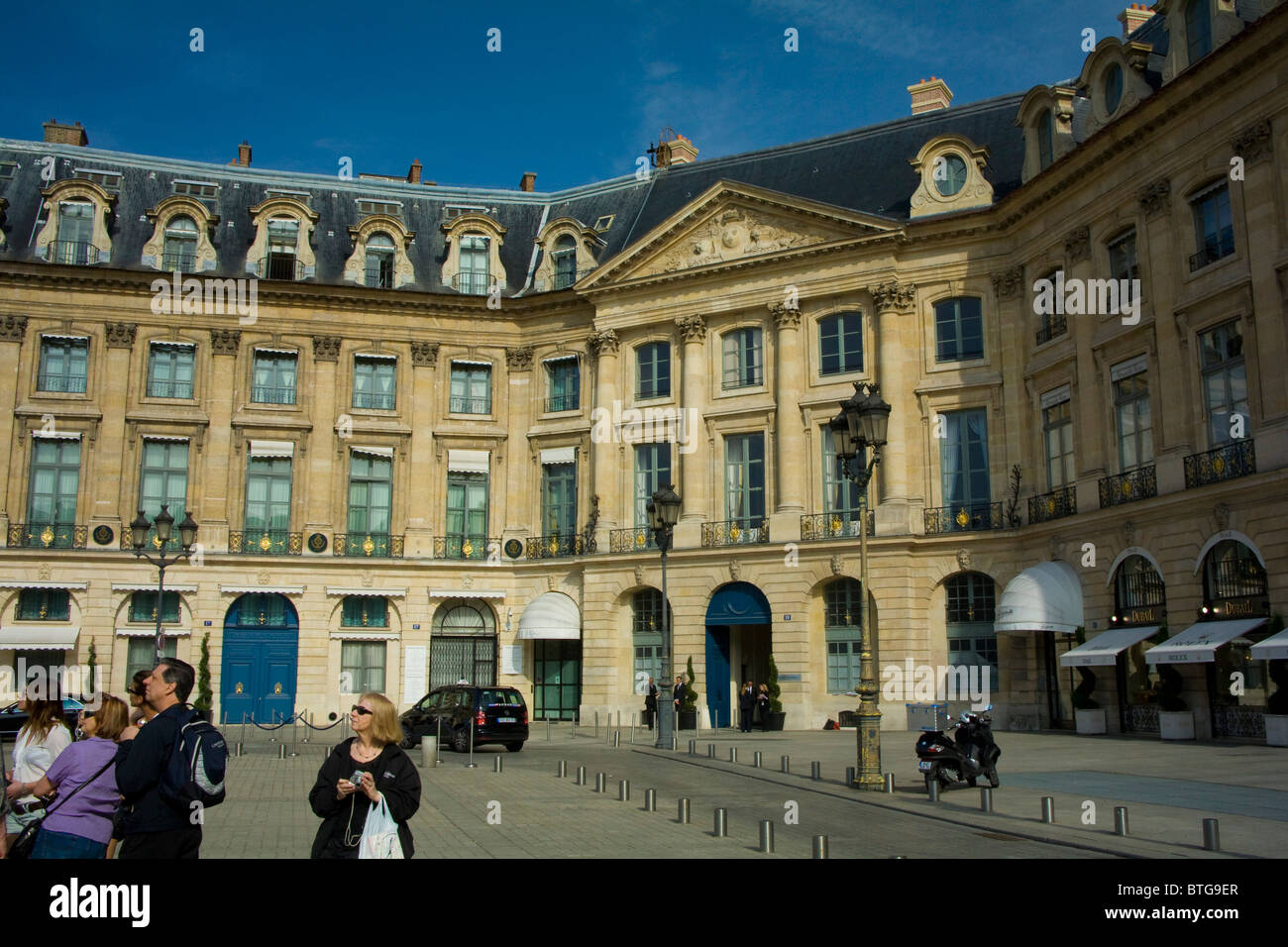 Buildings in a Square, Paris, France Stock Photo - Alamy