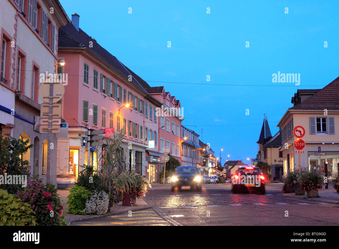 Thann, Haut-Rhin department, Alsace, France Stock Photo - Alamy