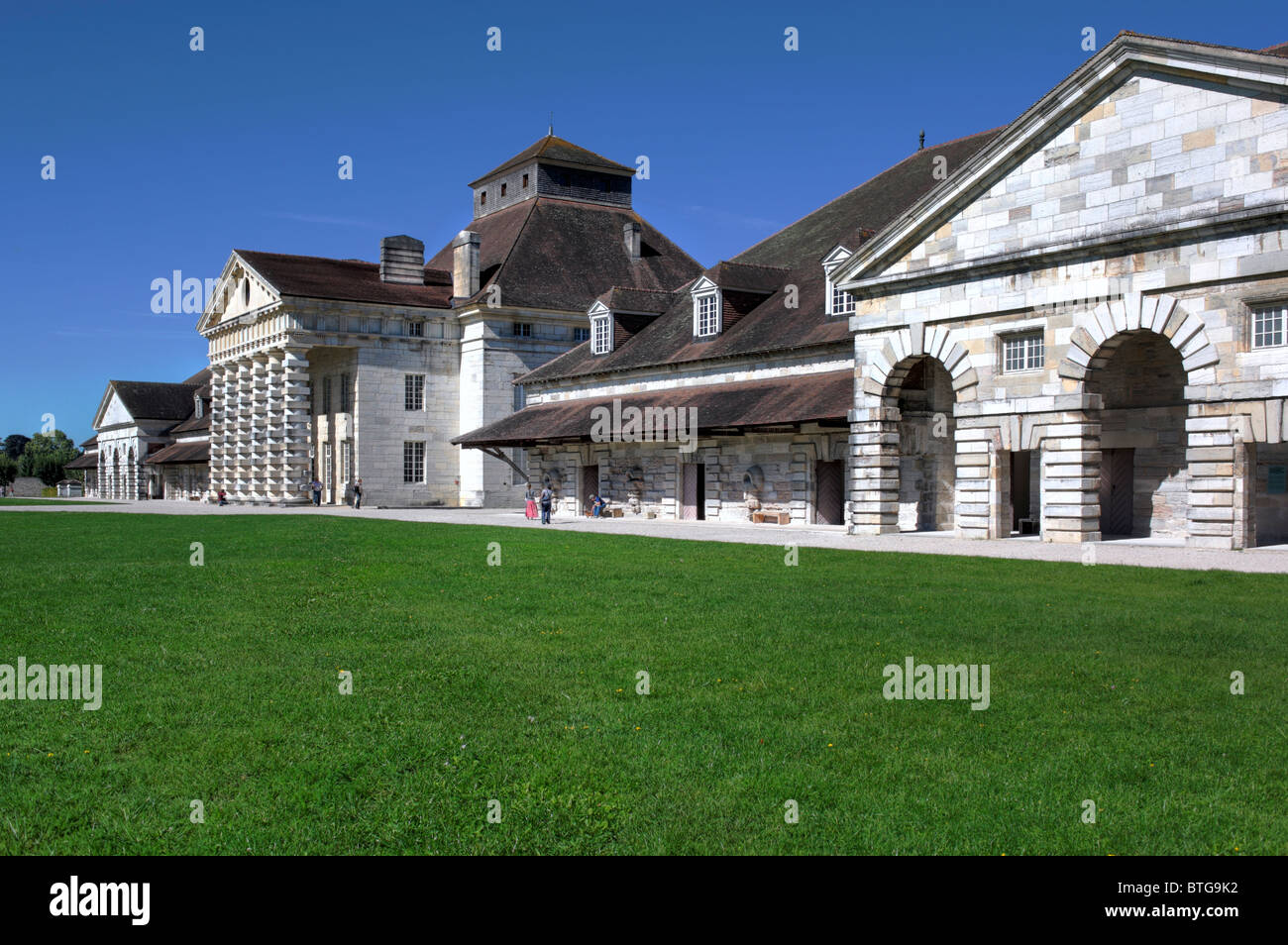 Saline Royale (Royal Saltworks), architect Claude Nicolas Ledoux (1770s ...