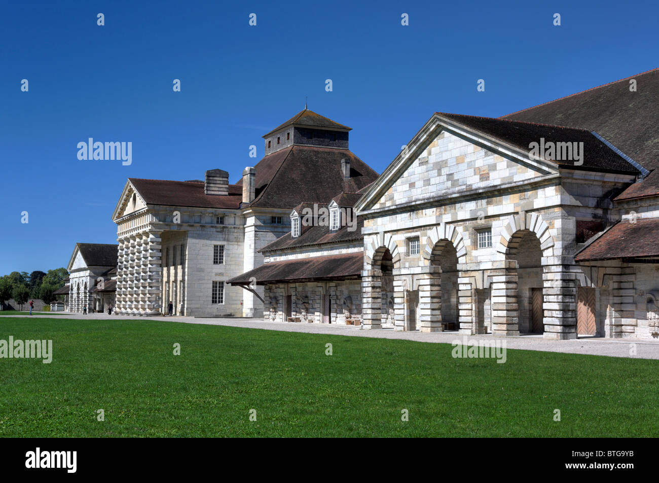 Saline Royale (Royal Saltworks), architect Claude Nicolas Ledoux (1770s ...