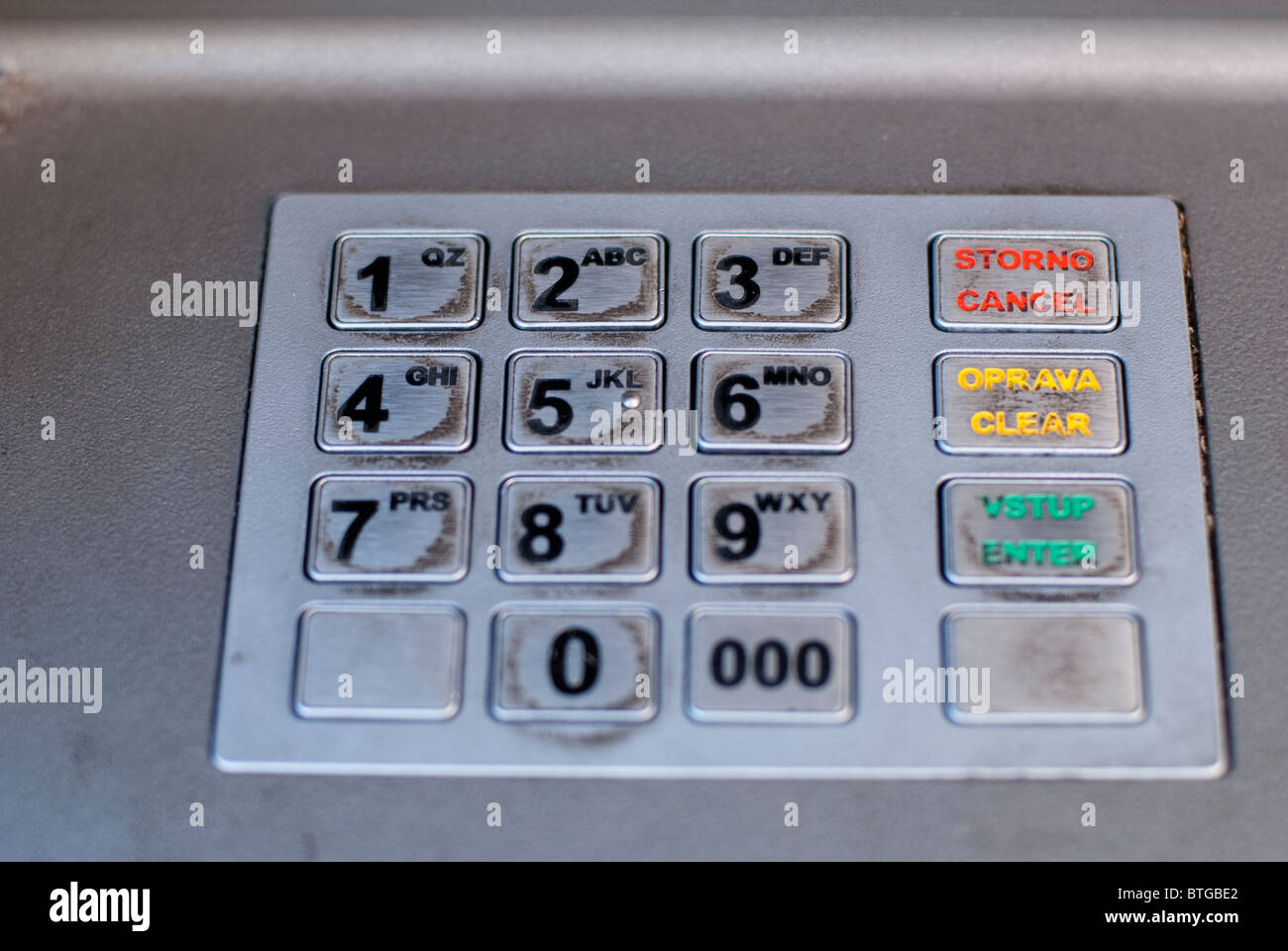 The pin-pad of ATM Stock Photo - Alamy The pin-pad of ATM Stock Photo - Alamy