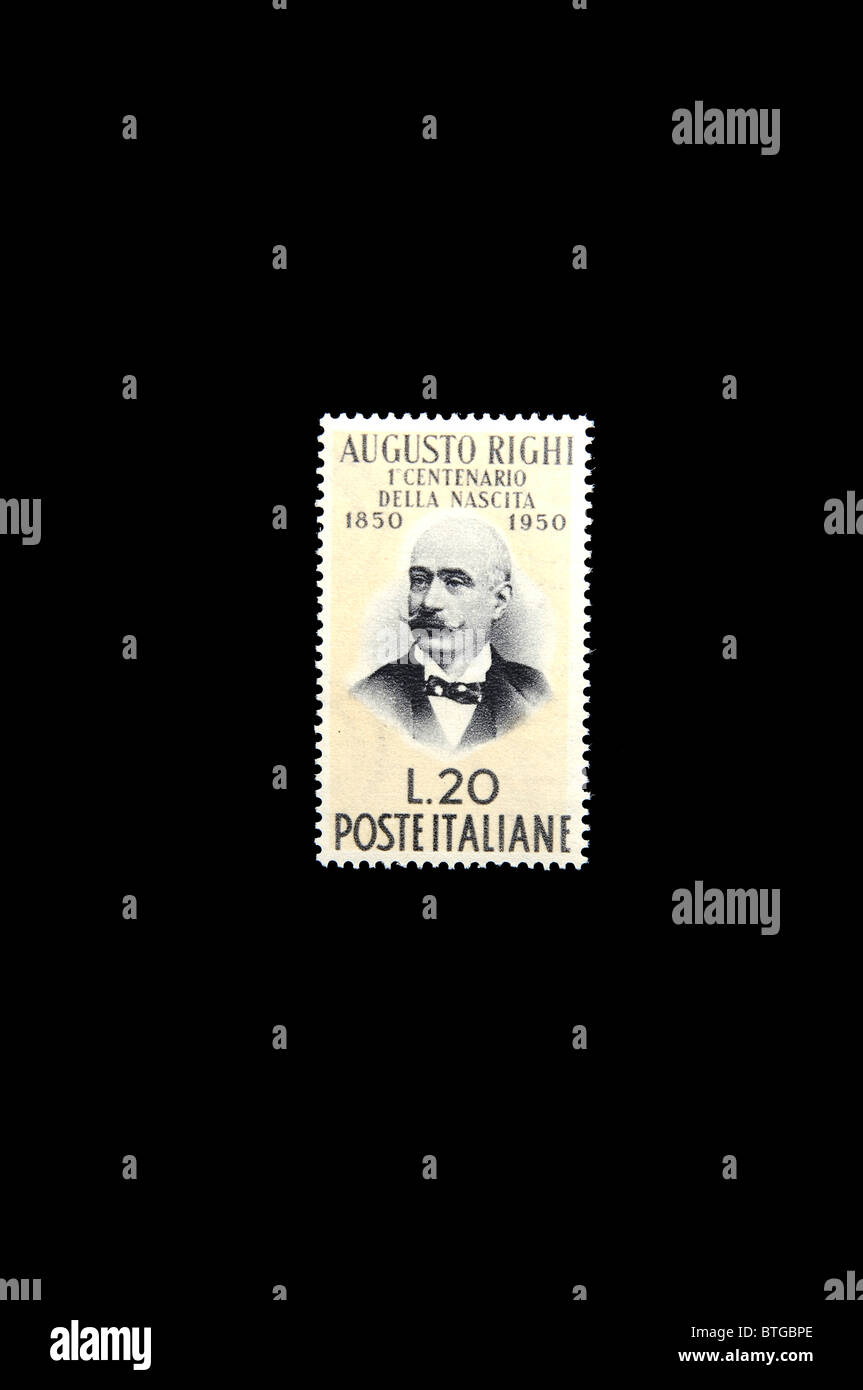 Augusto righi hi-res stock photography and images - Alamy