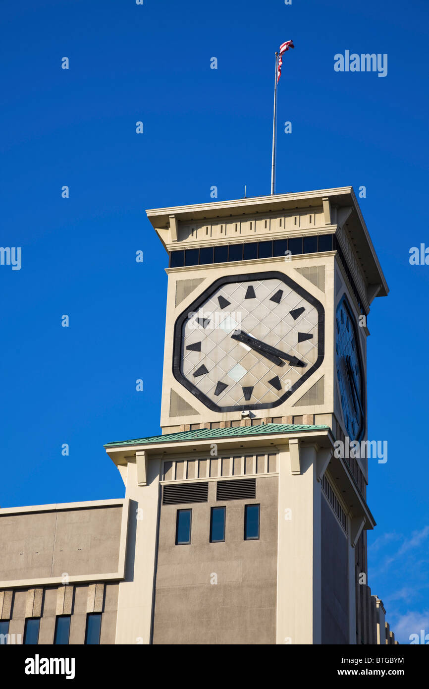 Clock Tower in Milwaukee, Wisconsin, USA Stock Photo - Alamy