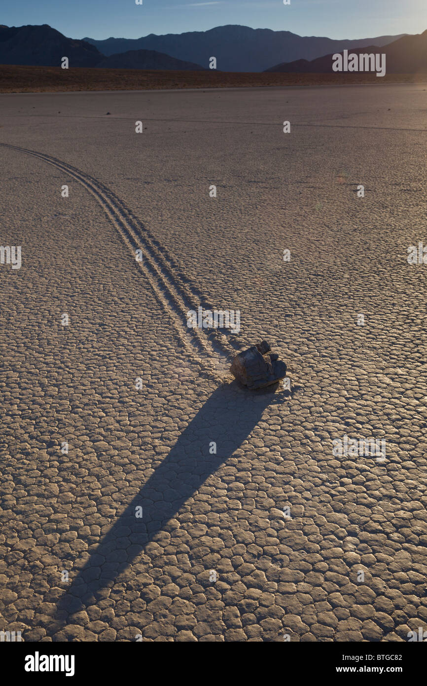 Sailing sliding rocks mysteriously move hi-res stock photography and ...