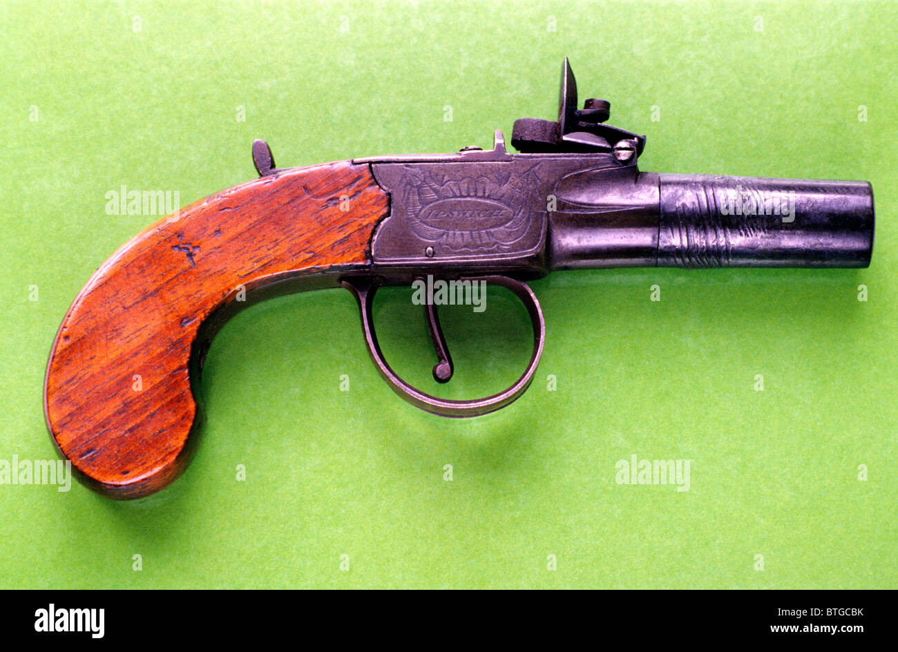 William Corder's Pistol, Moyses Hall Museum, Bury St. Edmunds Suffolk ...