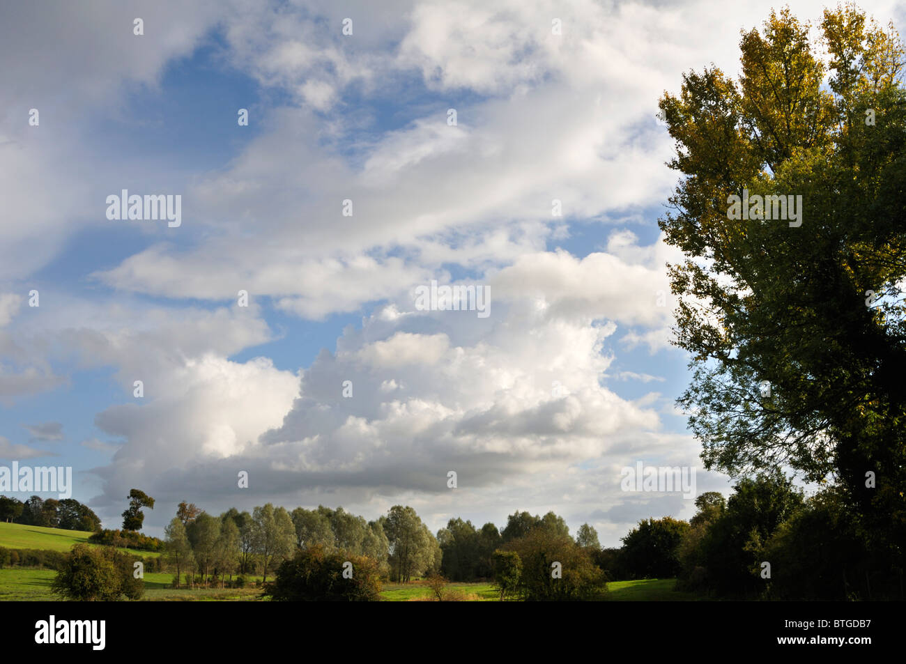 Gade valley in autumn, Hertfordshire, UK Stock Photo - Alamy