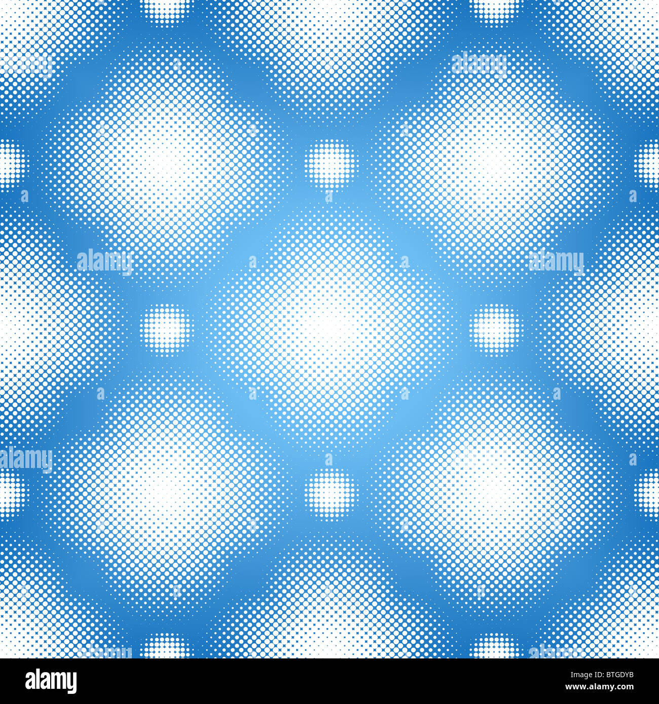 Illustrated seamless tile of a halftone pattern Stock Photo - Alamy