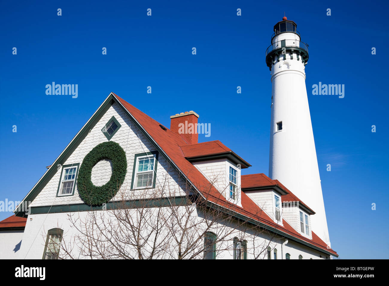 Wind Point Lighthouse Stock Photo - Alamy Wind Point Lighthouse Stock Photo - Alamy