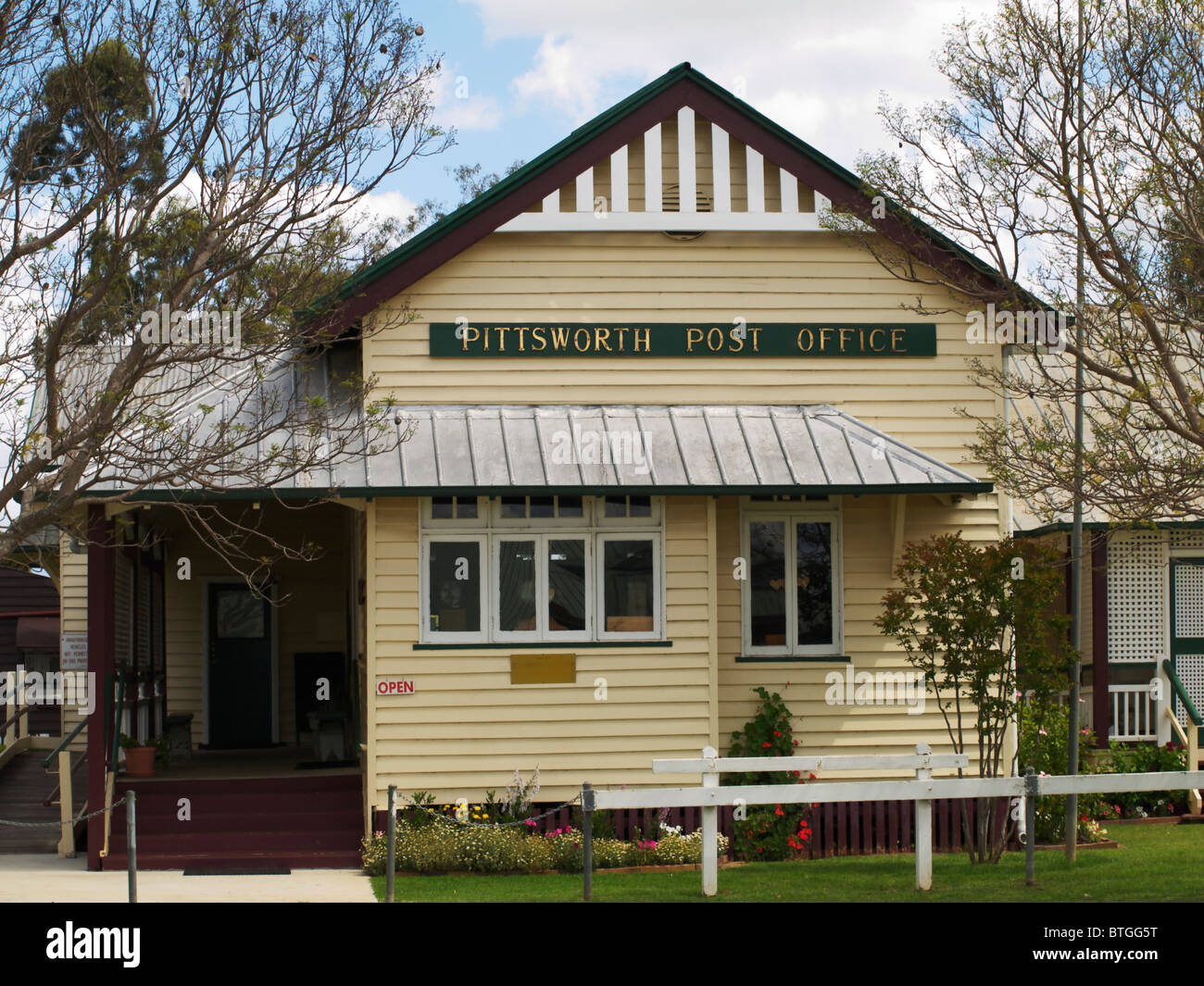 Australia post postman hi-res stock photography and images - Alamy