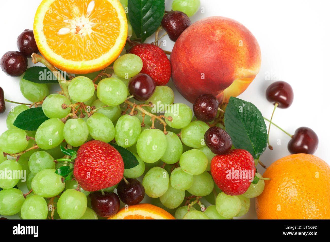 Still-life of fresh fruit Stock Photo - Alamy