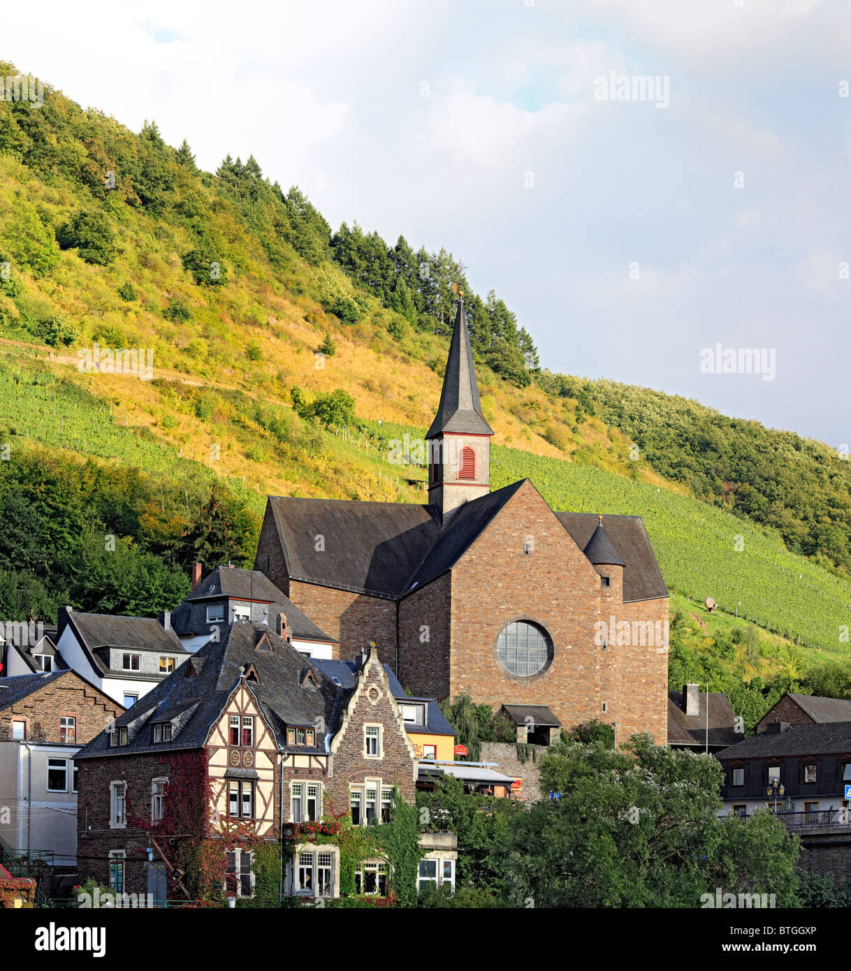 Church, Cochem, Rhineland-Palatinate, Germany Stock Photo - Alamy