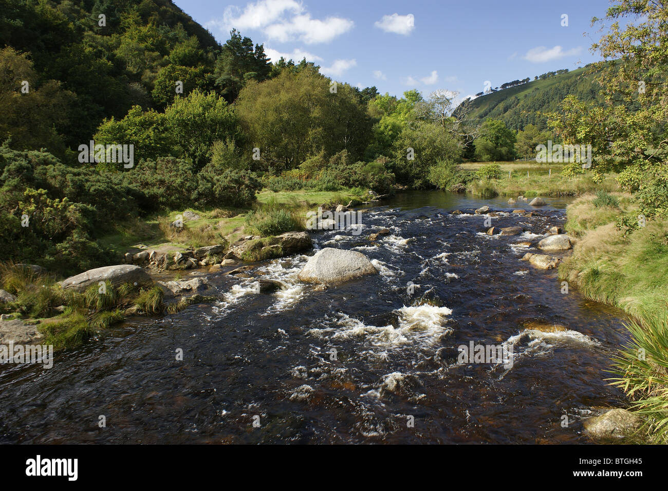 Irish Stream, Glendalough, County Wicklow, Ireland Stock Photo - Alamy