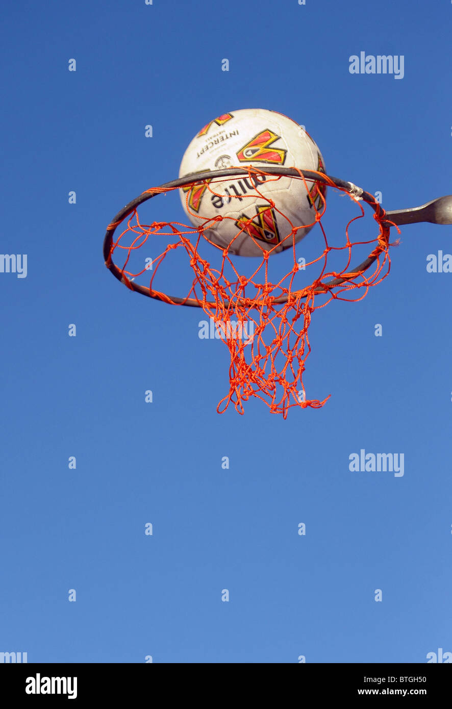Netball Post And Ball High Resolution Stock Photography and Images - Alamy
