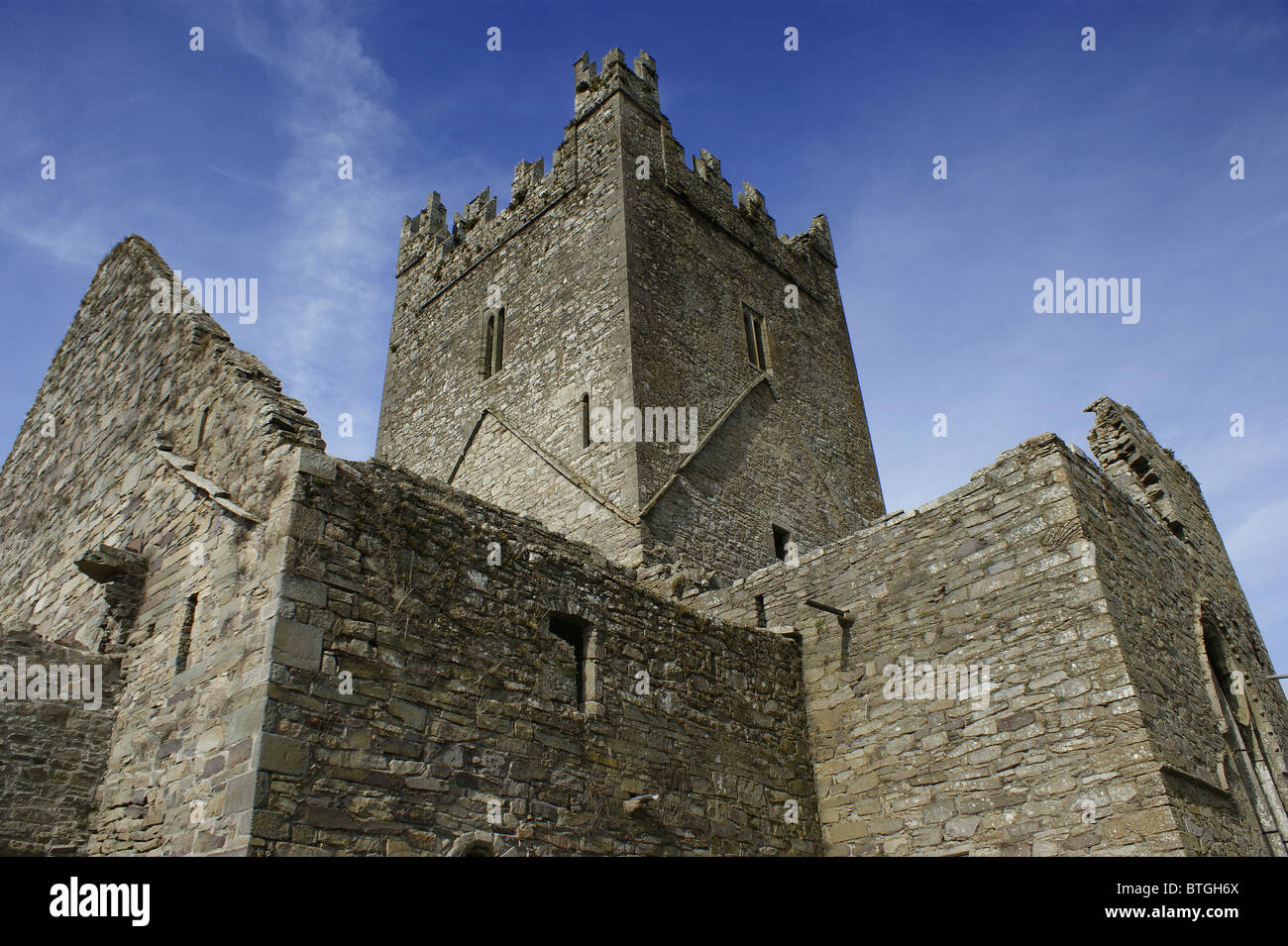 Jerpoint Abbey, Cistercian abbey, Thomastown, County Kilkenny, Ireland ...