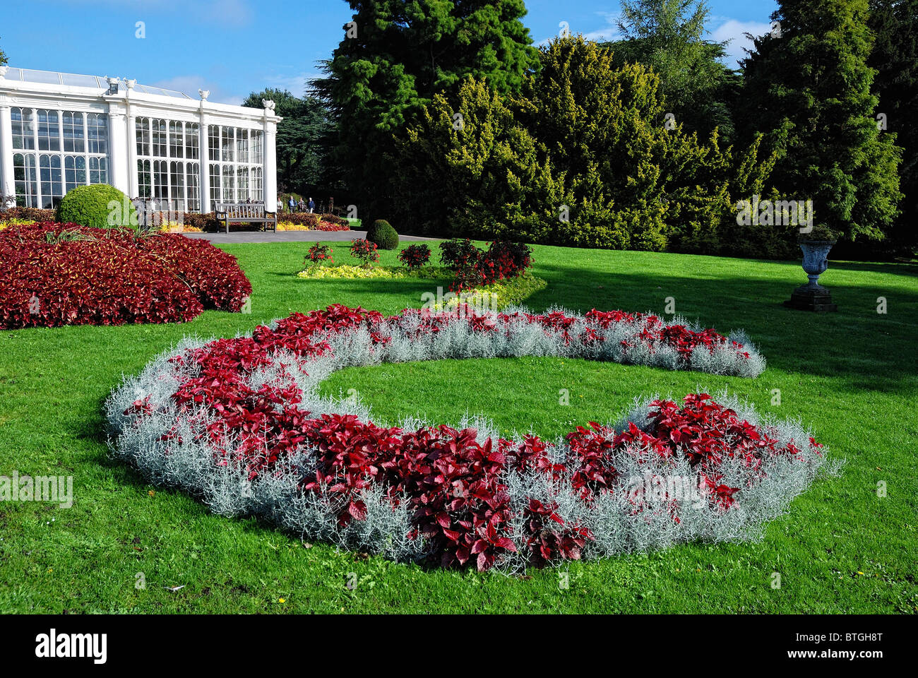 wollaton hall gardens nottingham england uk Stock Photo - Alamy