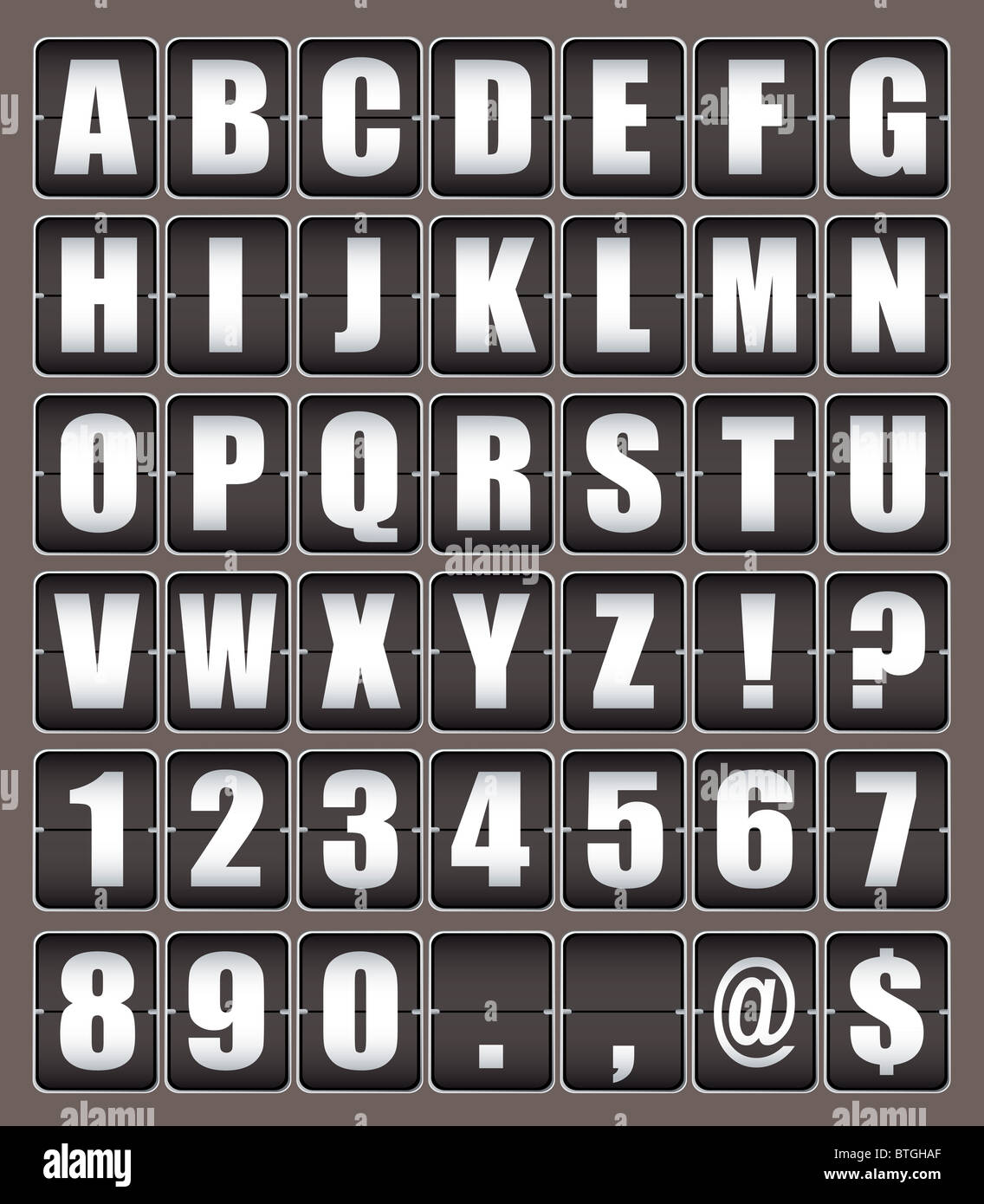 Abc chart hi-res stock photography and images - Alamy