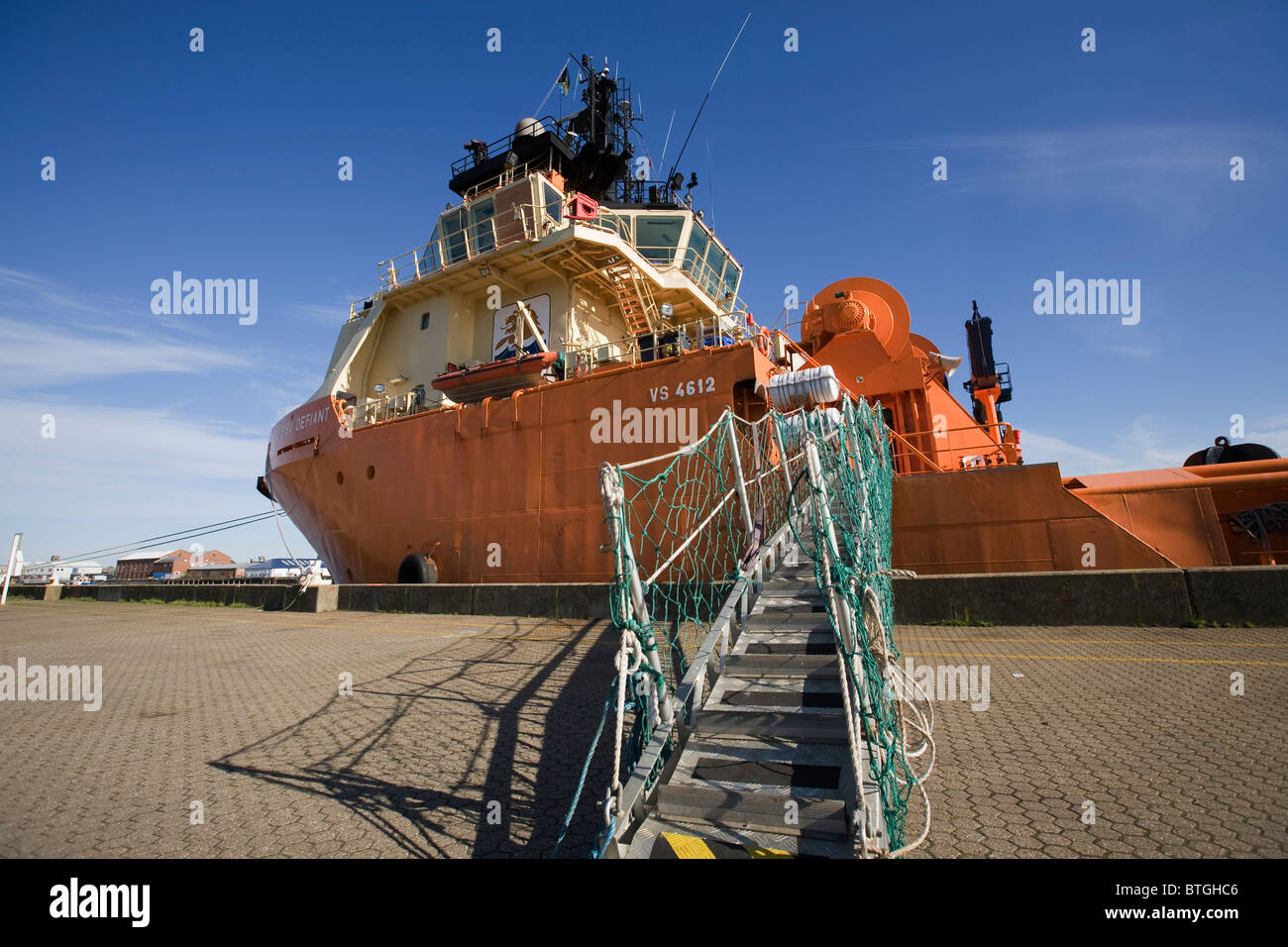 Great Yarmouth Docks Stock Photo - Alamy