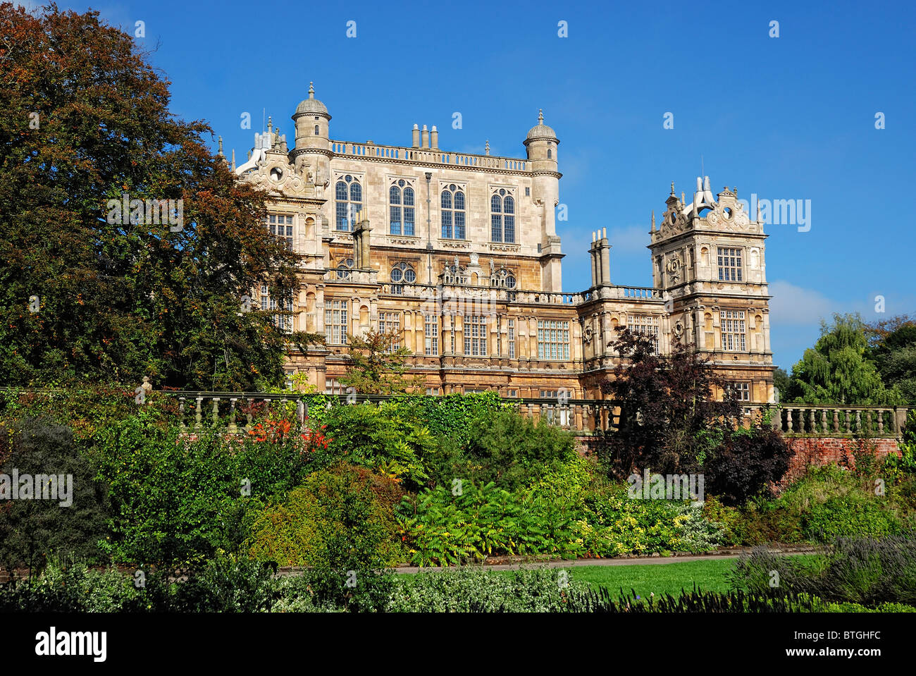 wollaton hall nottingham england uk Stock Photo - Alamy