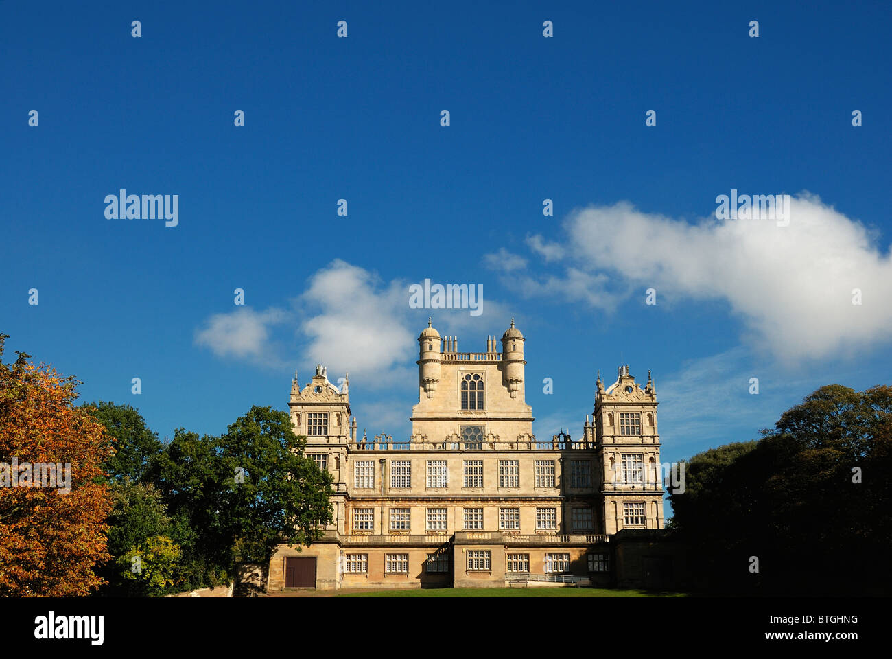 wollaton hall nottingham england uk Stock Photo - Alamy